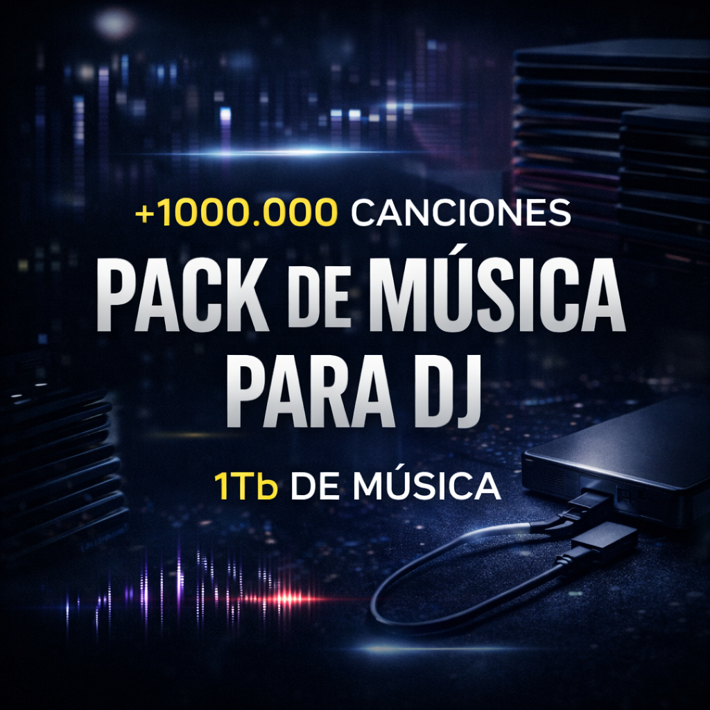 Pack de Música para DJs | Mashups, Extended y +100.000 Tracks